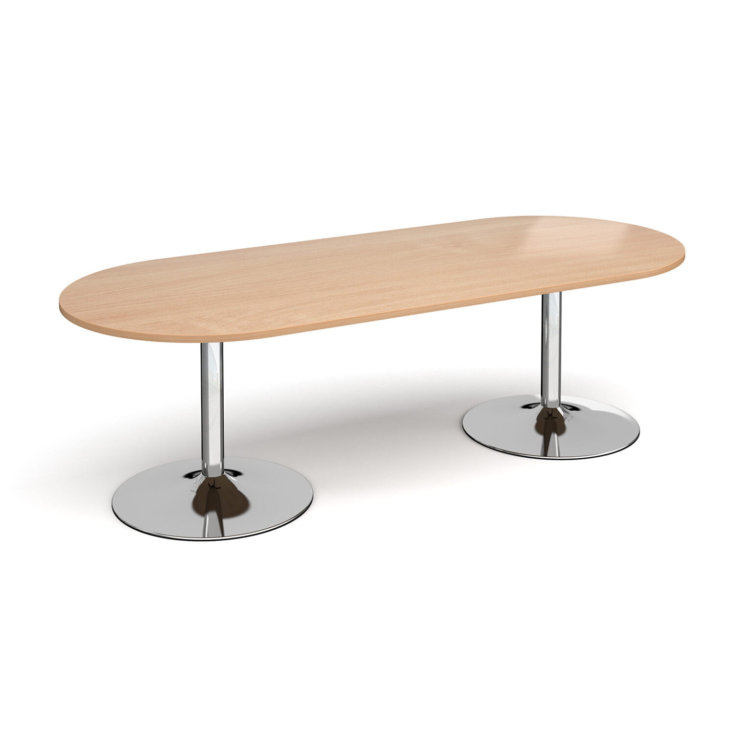 Trumpet Base Radial End Boardroom Table | Only £558.50